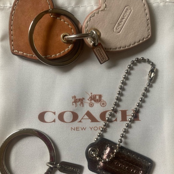 Coach | Accessories | Vintage Coach Key Ring Plus 2 Coach Extras ...